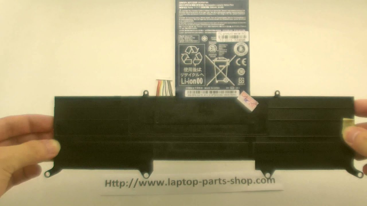 ACER AP11D3F computer batteries, Laptop Battery - YouTube