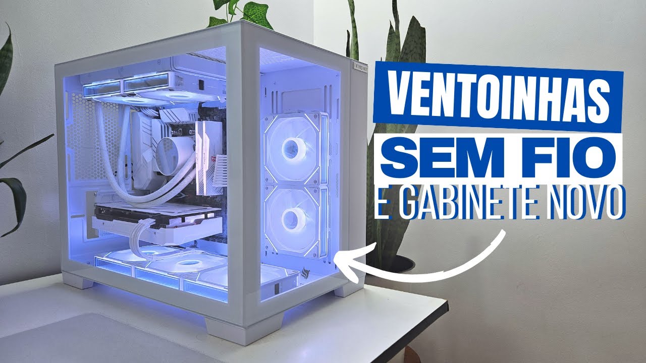 Troquei o GABINETE e as FANS do meu PC GAMER - HX700M + TEUCER JM1 ...