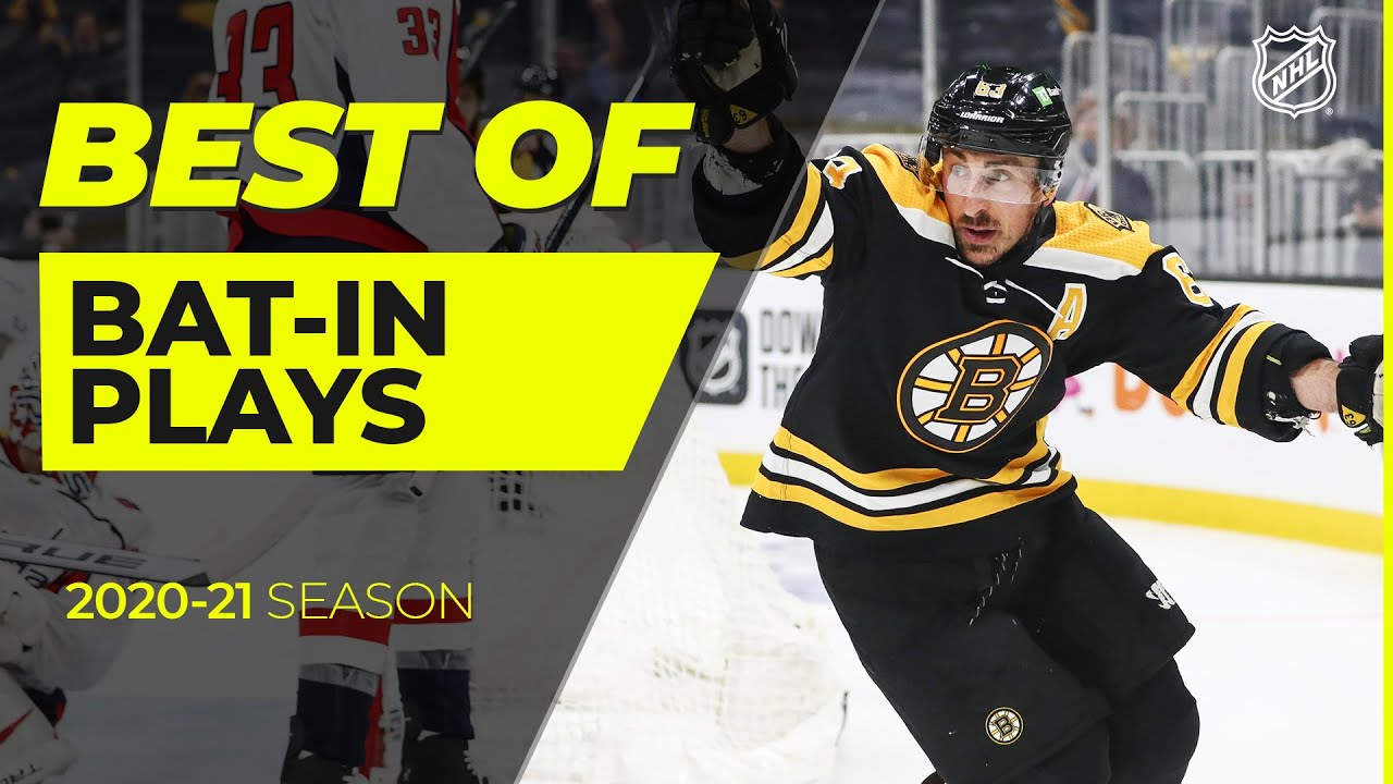 Best Bat-In Plays from the 2020-21 NHL Season - YouTube