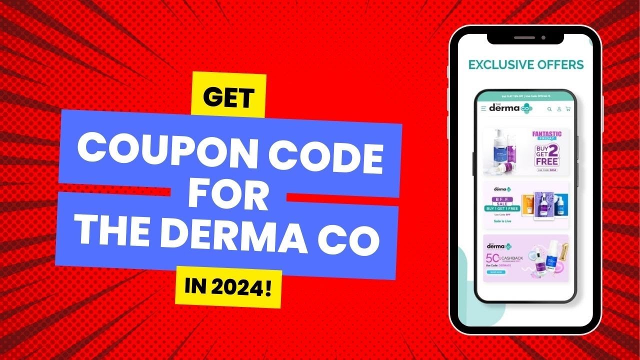 How To Get Coupon Code For The Derma Co [2024] - YouTube