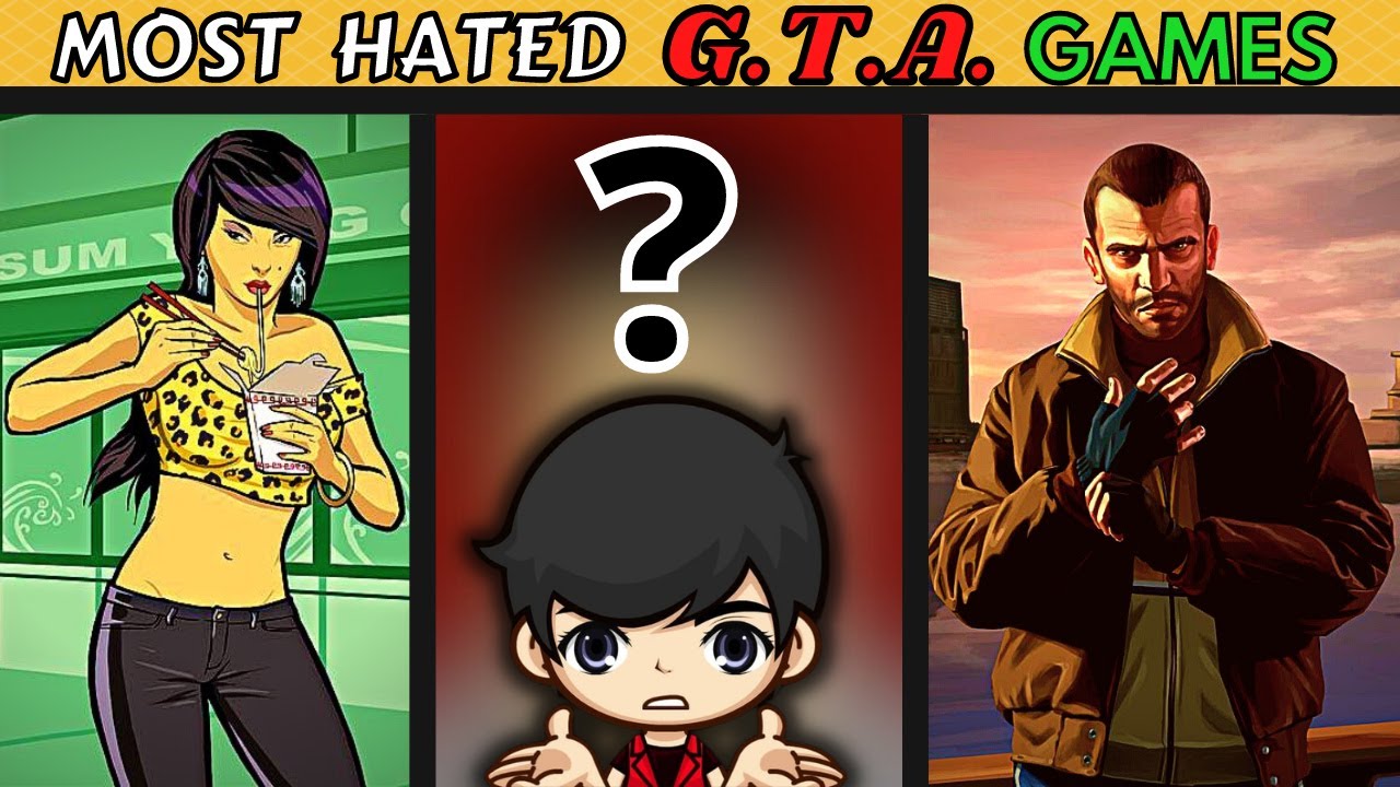 Why these GTA Games failed? | 5 Worst GTA Games Ever Made! - YouTube