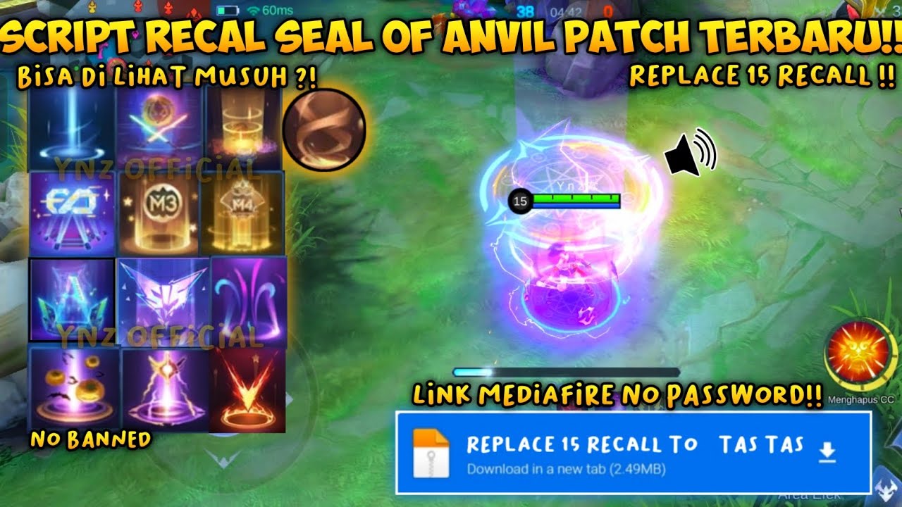 Update !! Script Recall Tas Tas Seal Of Anvil Terbaru Full Effect ...