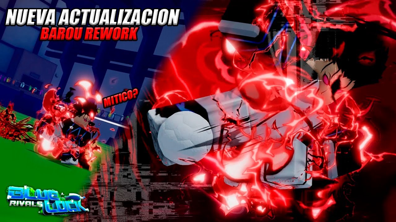"Sneak Peek del Rework de Barou 🔥/ Nueva update Blue Lock Rivals!" # ...
