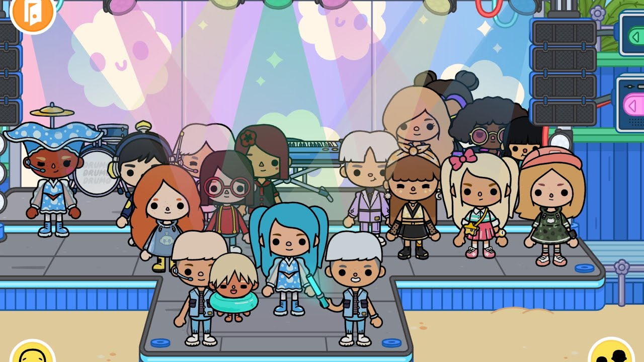 TOCA LIFE WORLD BULUŞMA YAPTIM SARE GAME - YouTube