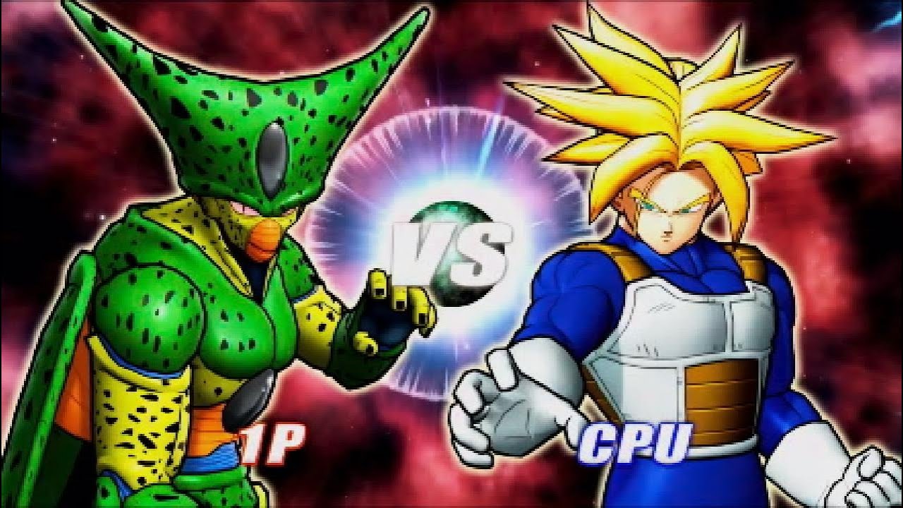(Requested) Cell 1st Form vs Trunk (Fighting) Super Saiyan Raging Blast ...