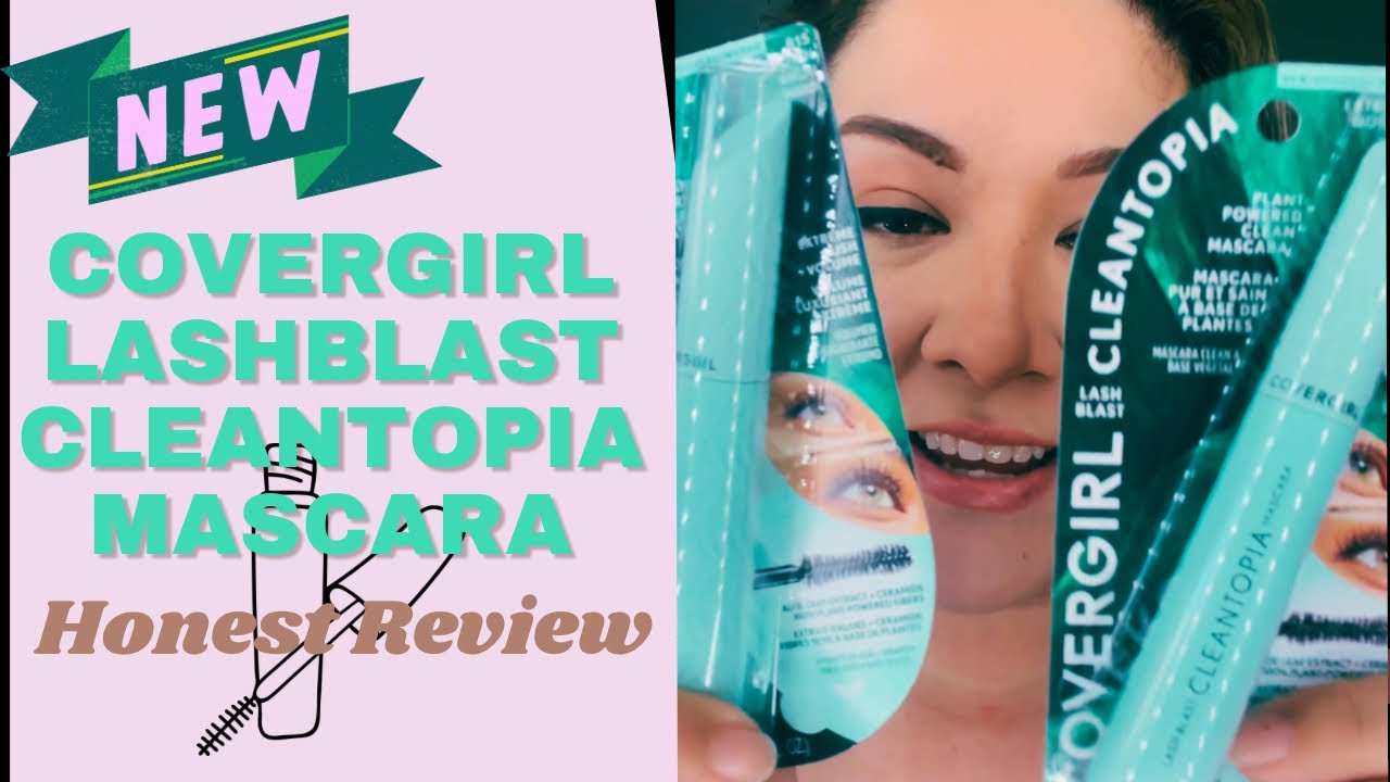 Covergirl LASHBLAST Cleantopia Mascara Review - YouTube