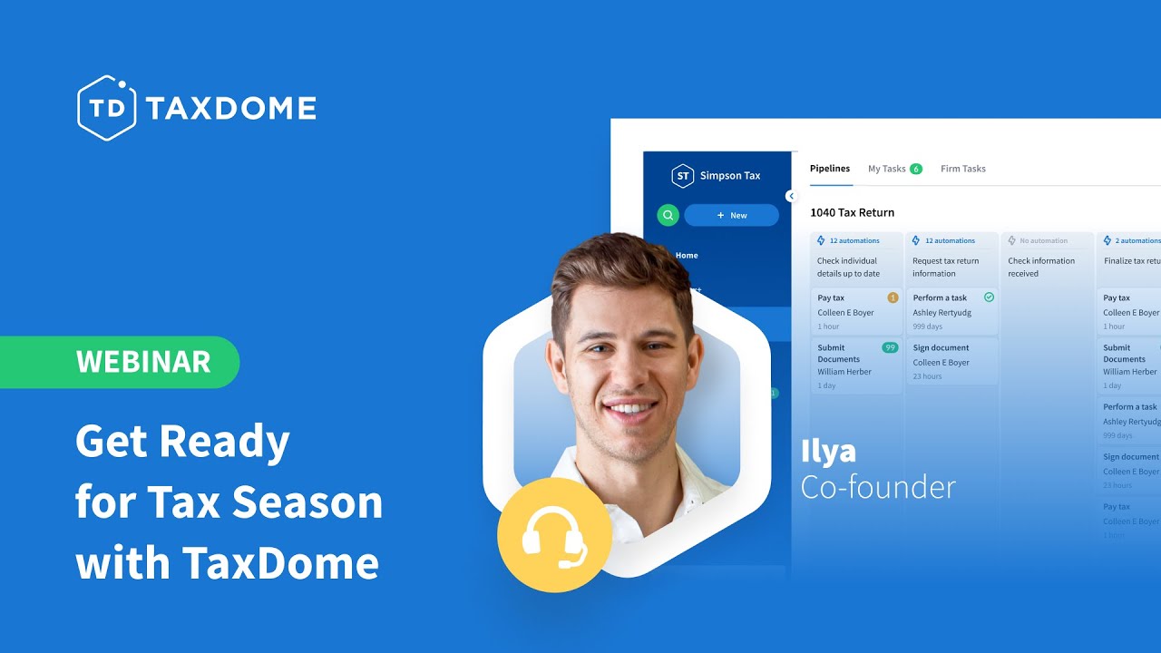 Get Ready for Tax Season with TaxDome’s Accounting Automations ...