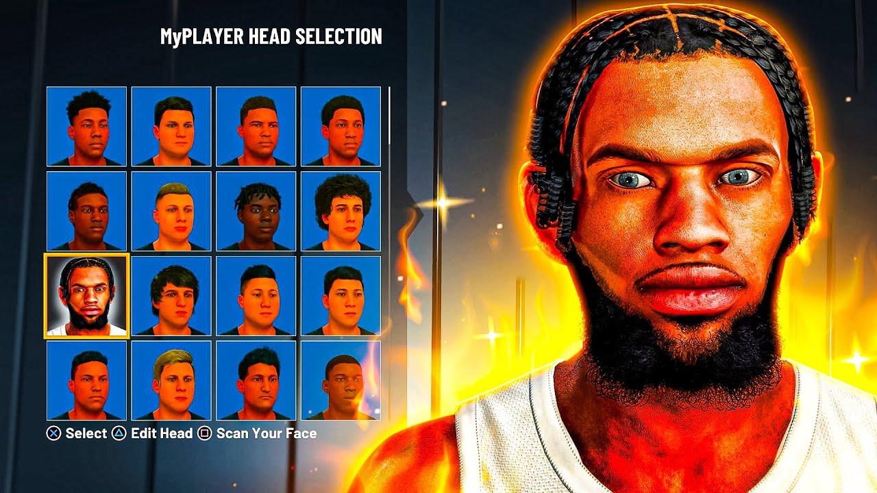 THE BEST COMP FACE CREATION IN NBA 2K22! THE MOST INTIMIDATING FACE ...