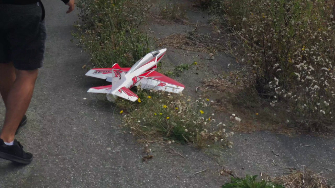 4. First successful EDF landing! - Freewing Rebel V2 70mm - YouTube