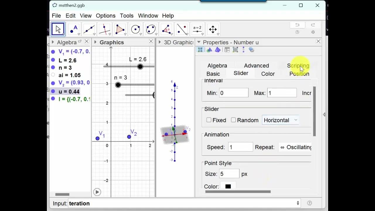 GeoGebra Scripting Mode bug - YouTube