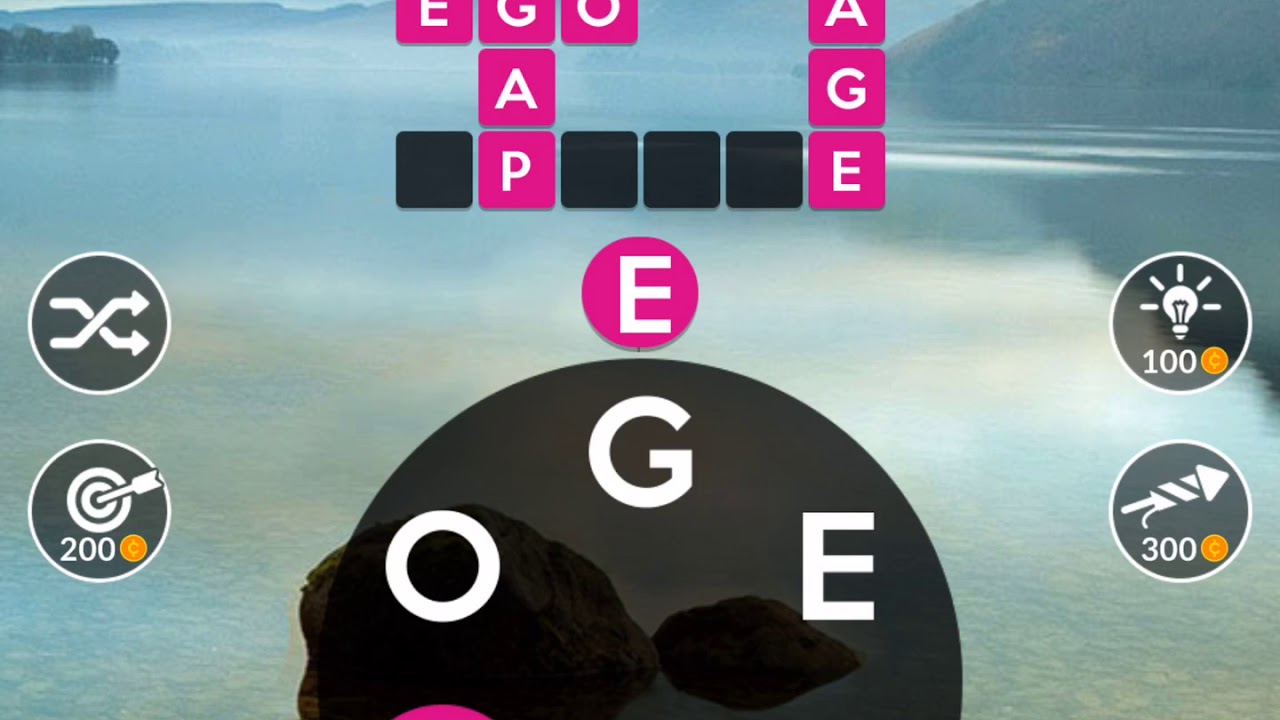 Wordscapes Level 4581 Answers - YouTube