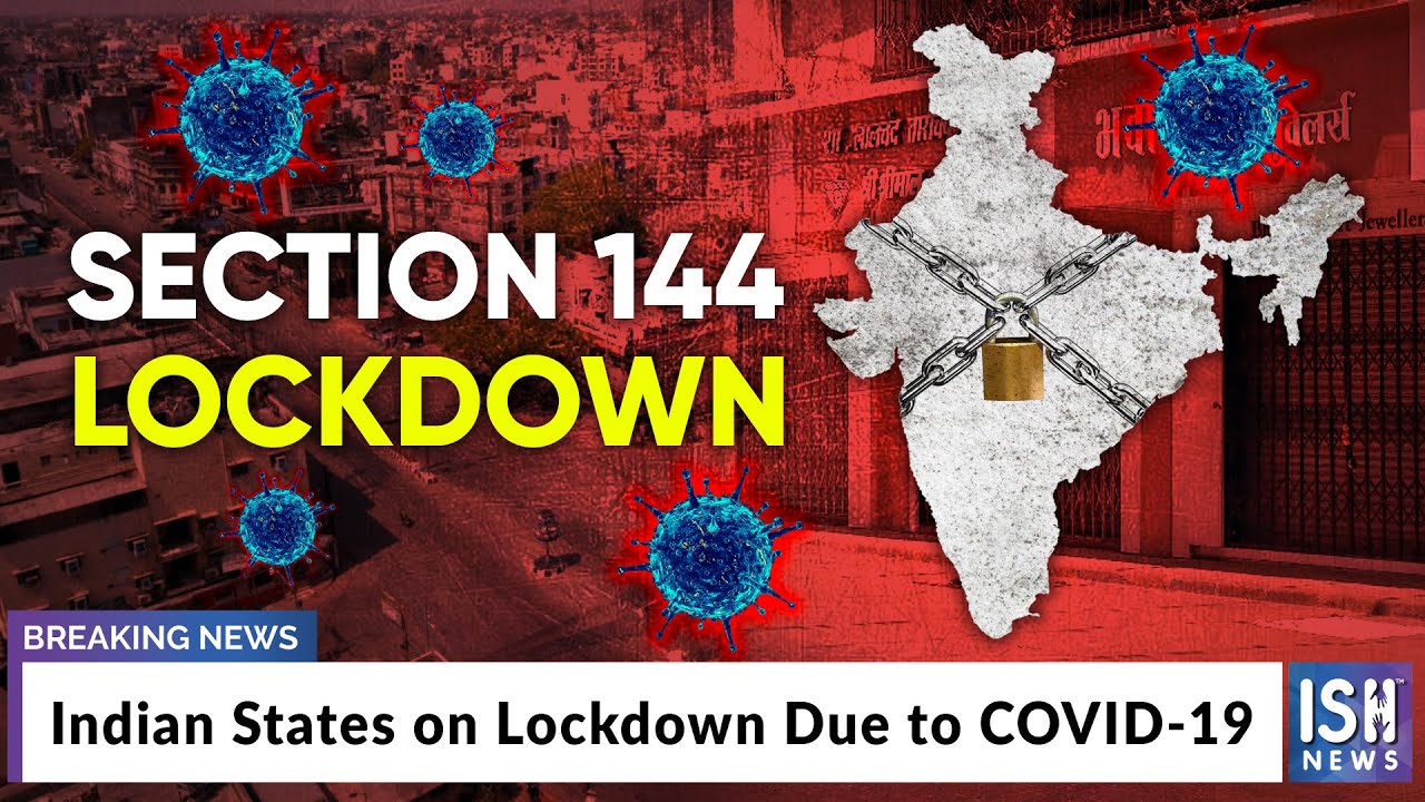Indian States on Lockdown Due to COVID-19 - YouTube