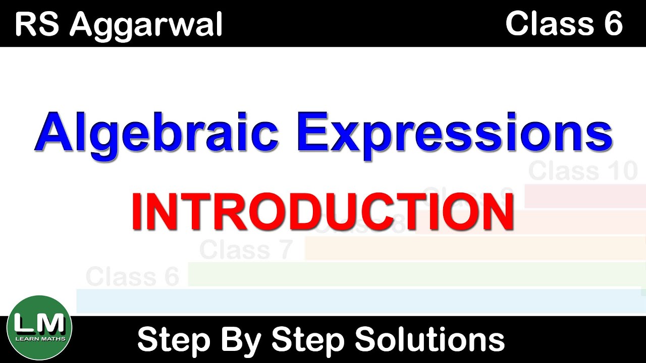 Algebraic Expressions Class 6 Exercise 8A Introduction RS Aggarwal algebraic-expressions-class-6-exercise-8a-introduction-rs-aggarwal
