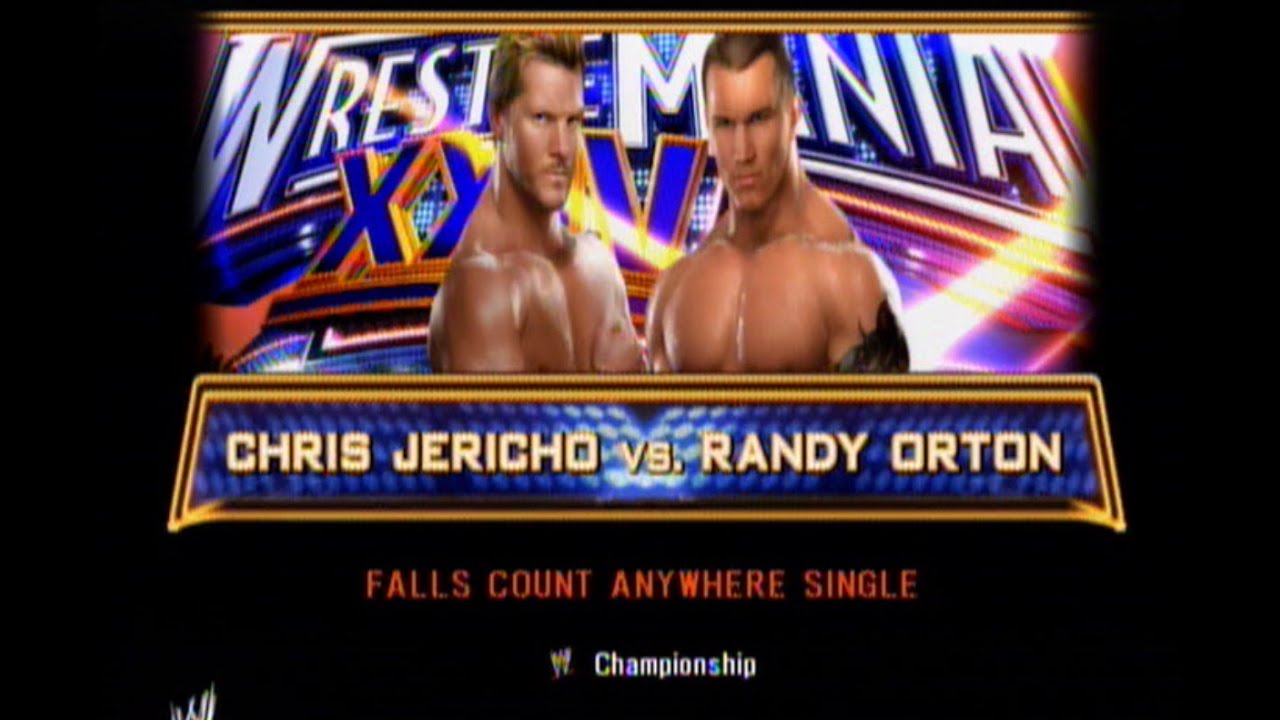 SVR 2009 Jericho RTWM: WrestleMania Match - YouTube