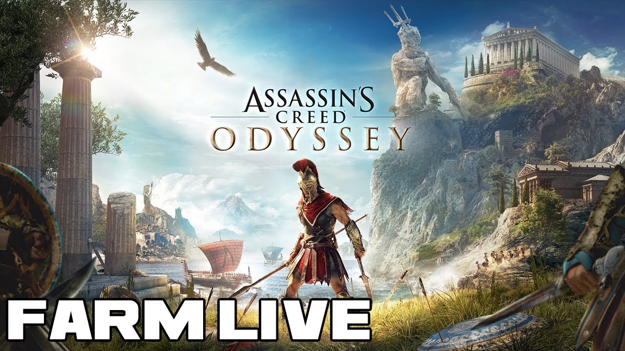 Farm Live | AC Odyssey - Chrysis & Licorne ! - YouTube
