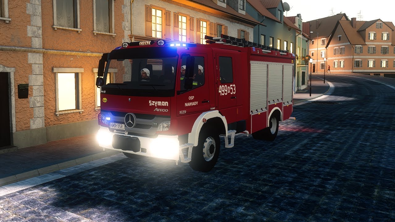 [FS19] DOWNLOAD Mercedes Atego 1629 GBA /Bocar OSP Nawiady - YouTube