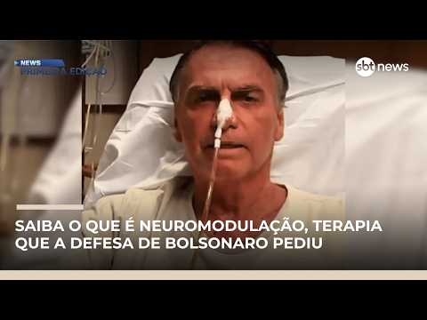 Saiba o que é neuromodulação, terapia que a defesa de Bolsonaro pediu | #NewsPrimeiraEdição