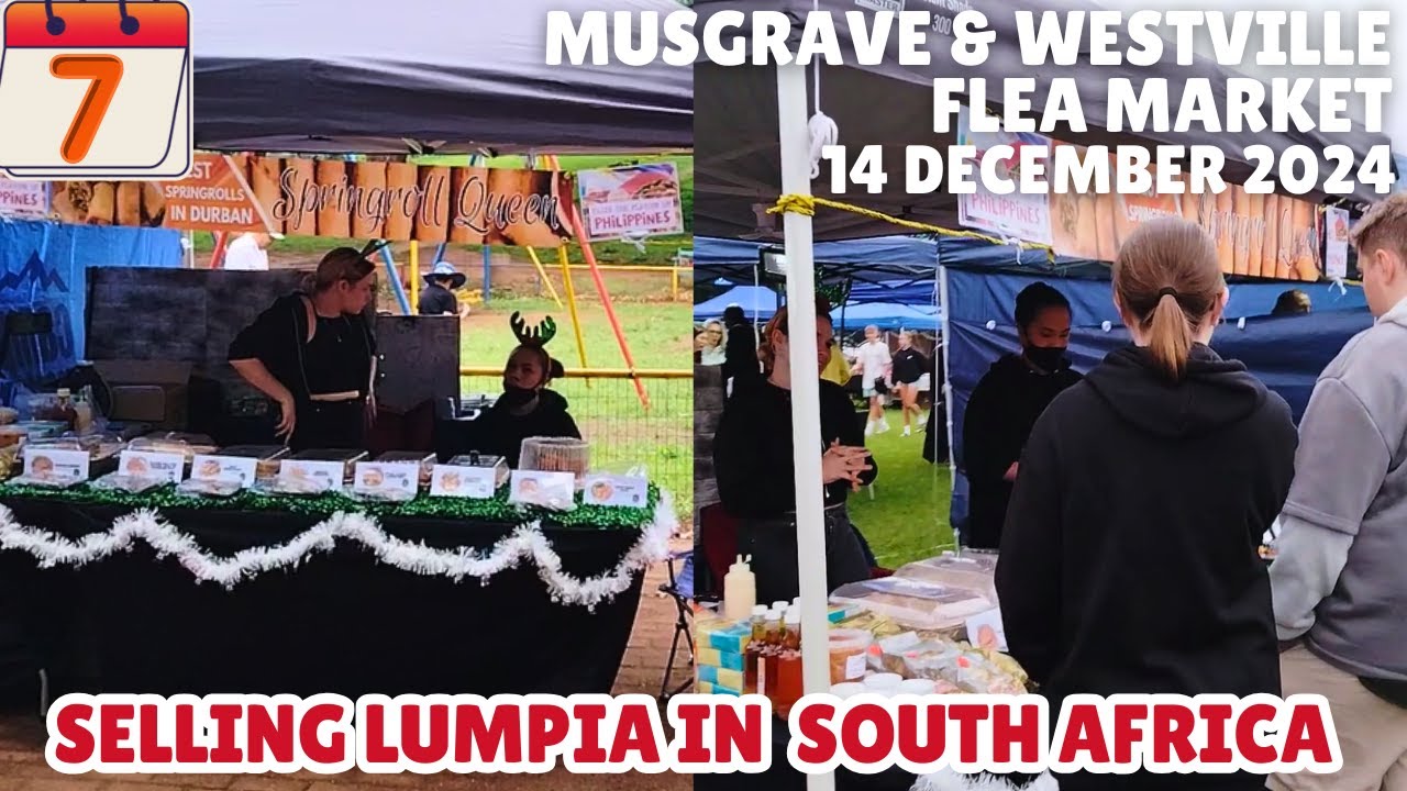 FILIPINO LUMPIA IN SOUTH AFRICA!! | HATAW SA MAG-HAPON | FLEA MARKET ...