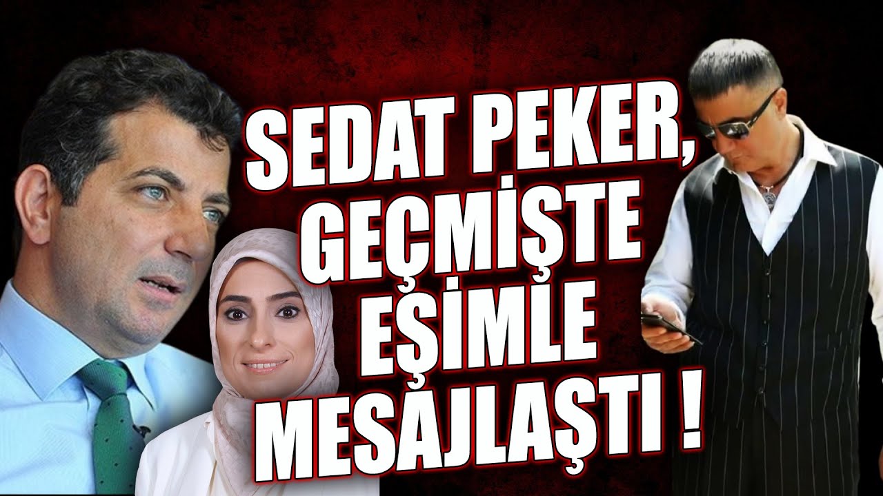 Sedat Peker geçmişte eşimle mesajlaştığını söyledi! Olay ifadeler ...