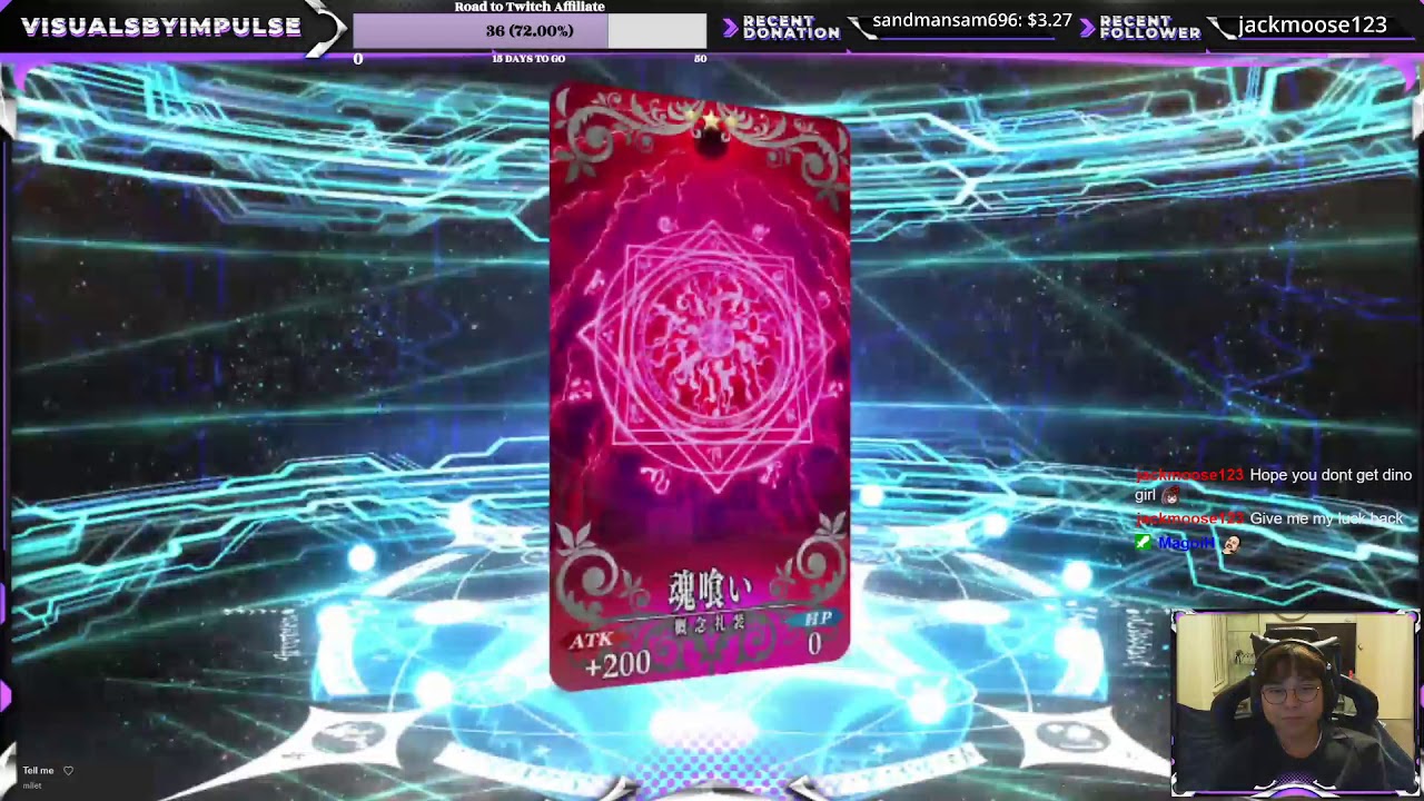 Fate/Requiem Gacha Banner: Hype Multirolls with Twitch Chat - YouTube