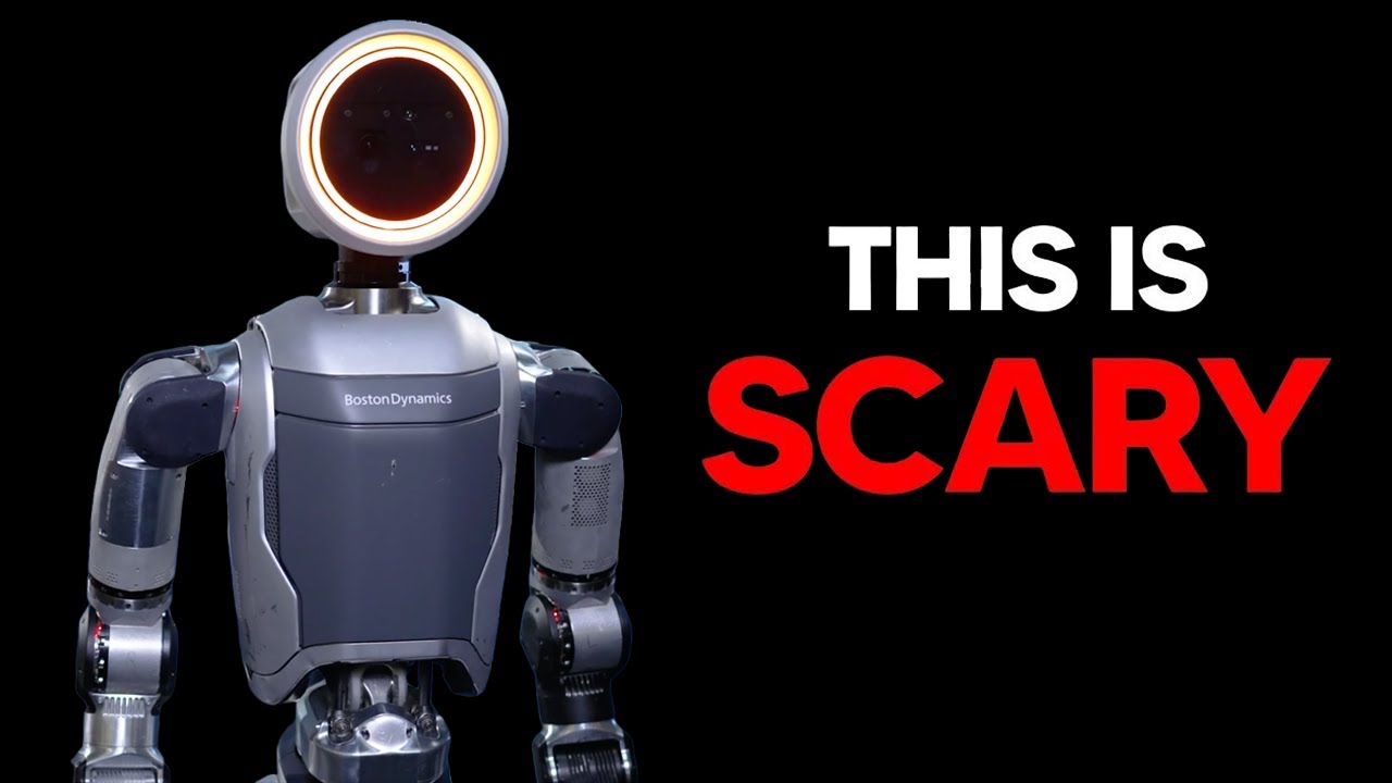 Boston Dynamics NEW HUMANOID ROBOT ATLAS Is SCARY GOOD - YouTube