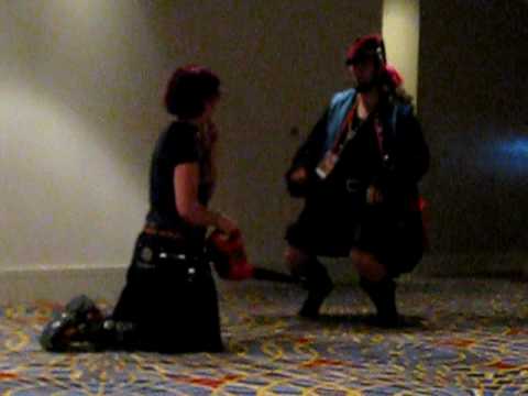 Friday Night Kilt Blowing - YouTube