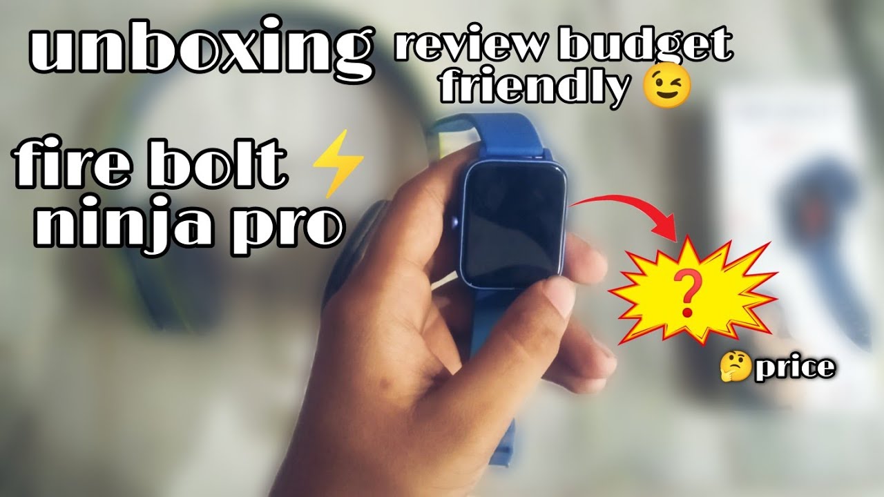 Unboxing ⚡ fire bolt Ninja calling Pro watch budget friendly quick ...