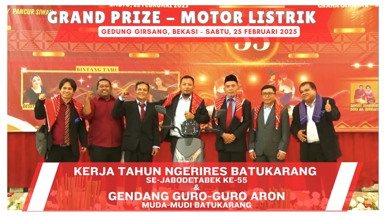 HADIAH GRAND PRIZE (MOTOR LISTRIK) - KERJA TAHUN NGERIRES BATUKARANG ...