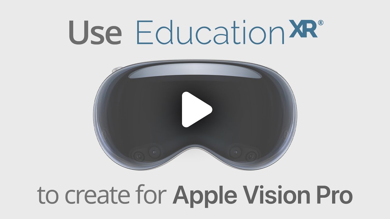 Create for Apple Vision Pro with EducationXR - YouTube