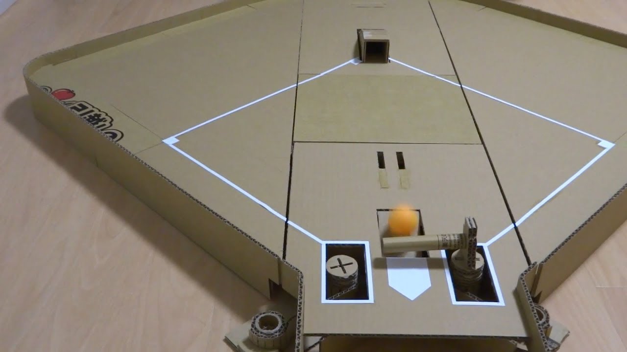 Baseball Board Game Made From Corrugated Cardboard YouTube baseball-board-game-made-from-corrugated-cardboard-youtube