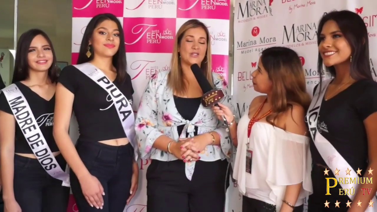 MISS TEEN MODEL PERÚ 2019 - ENTREVISTA - YouTube
