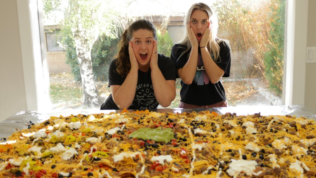Biggest Nacho Table You've Ever Seen! - YouTube