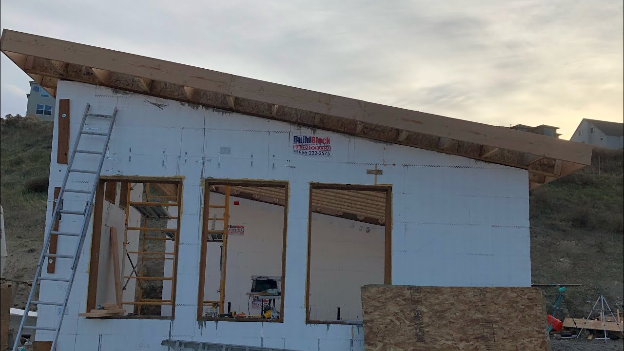 My DIY ICF Home Build: Framing, Plumbing, Electrical & Insulation - YouTube