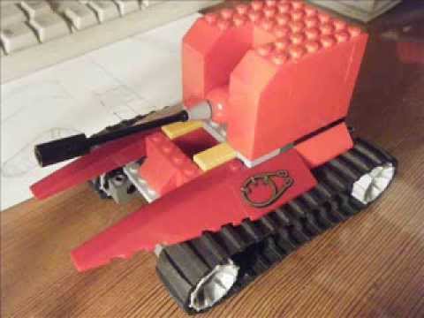 How to make a lego SPG tank - YouTube