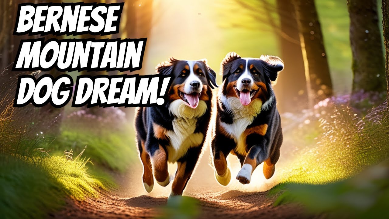 Magical Day with our Bernese Mountain Dogs - YouTube