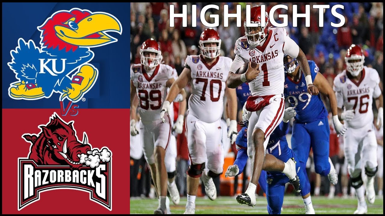 Liberty Bowl | Kansas Jayhawks vs Arkansas Razorbacks | 2022 College ...