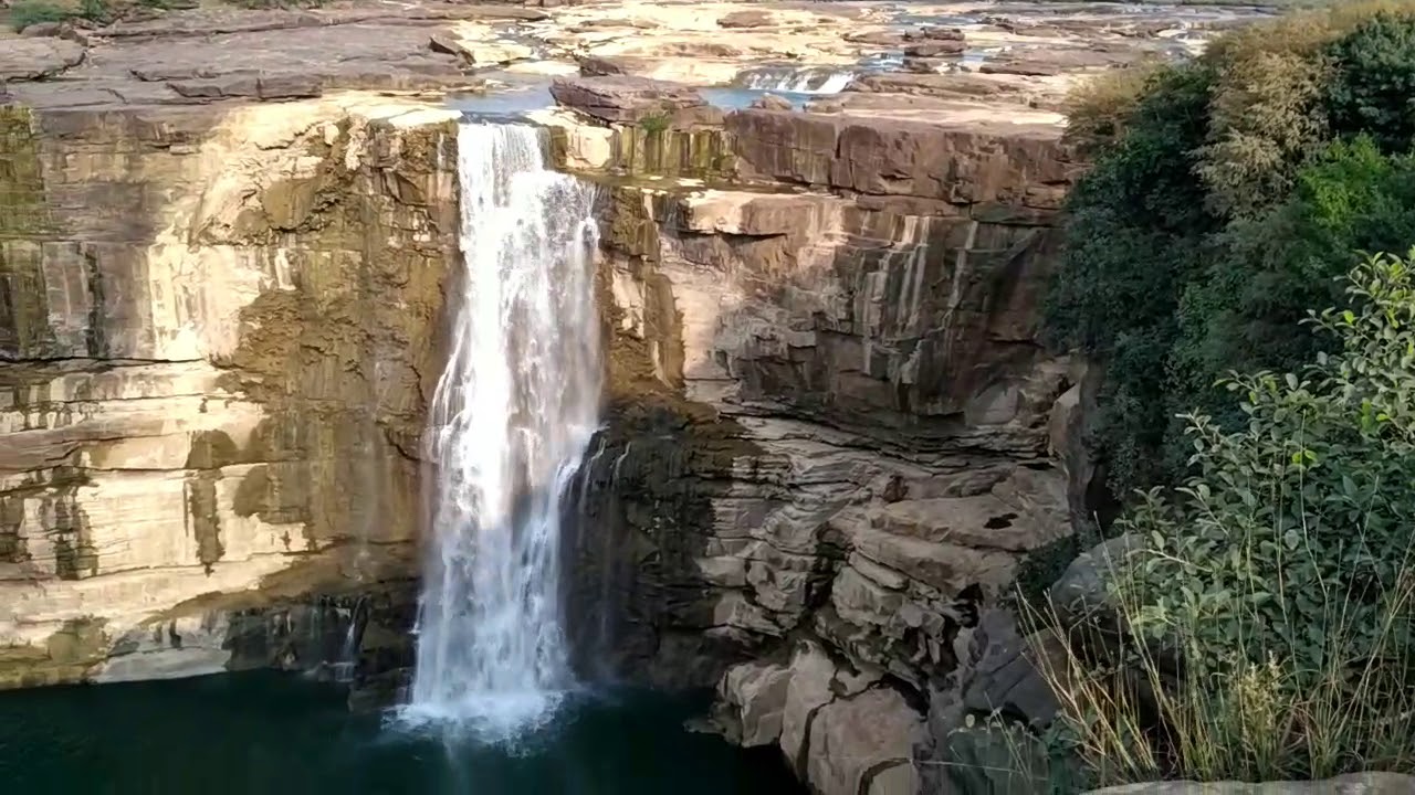 Visit in Purwa water Fall with friends(1) - YouTube