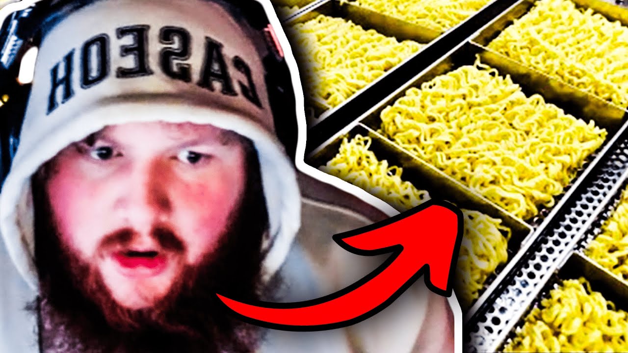 CASEOH REACTS TO HOW INSTANT NOODLES ARE MADE - YouTube