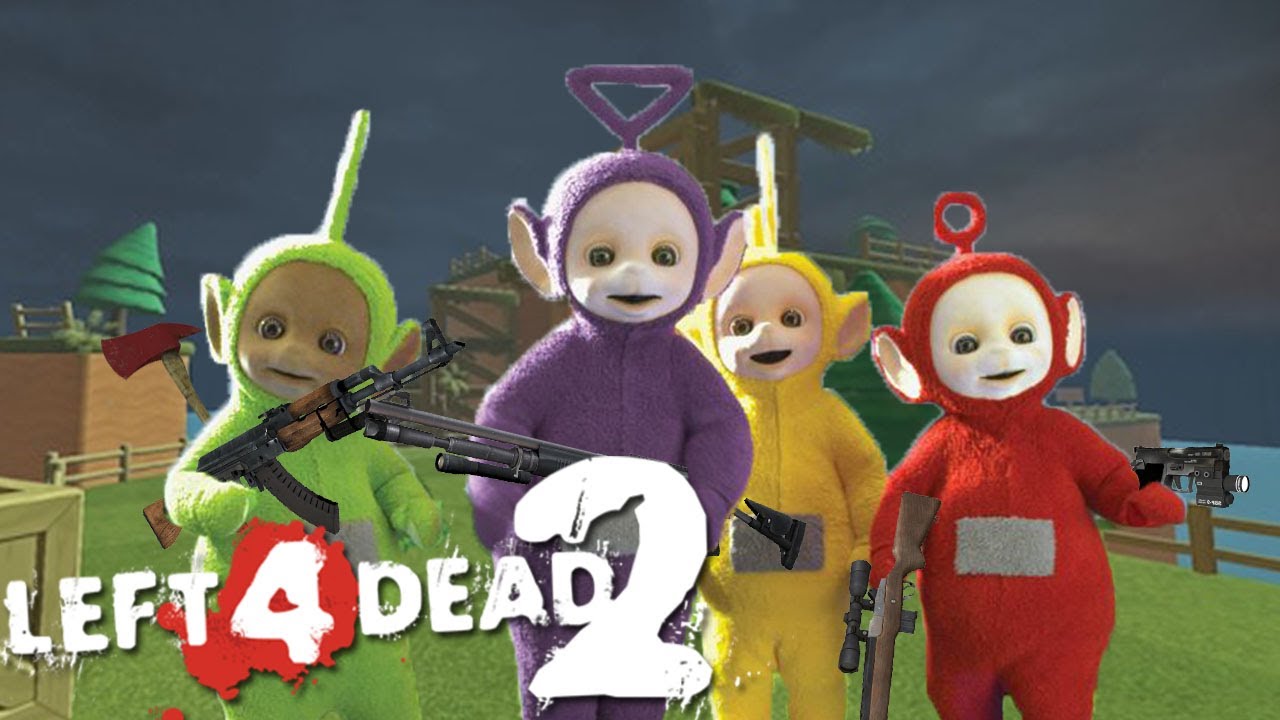 Left 4 Dead 2 | Teletubbies vs Teletubbies Zombie [Broken Hand] [Rating ...