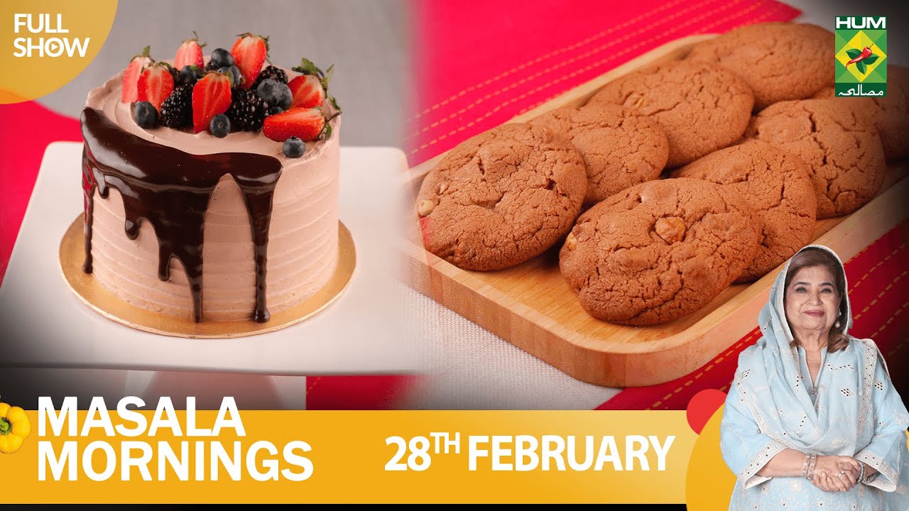 Masala Mornings - 28 Feb 2023 - Recipes: Berries & Cherries Cake, Choco ...