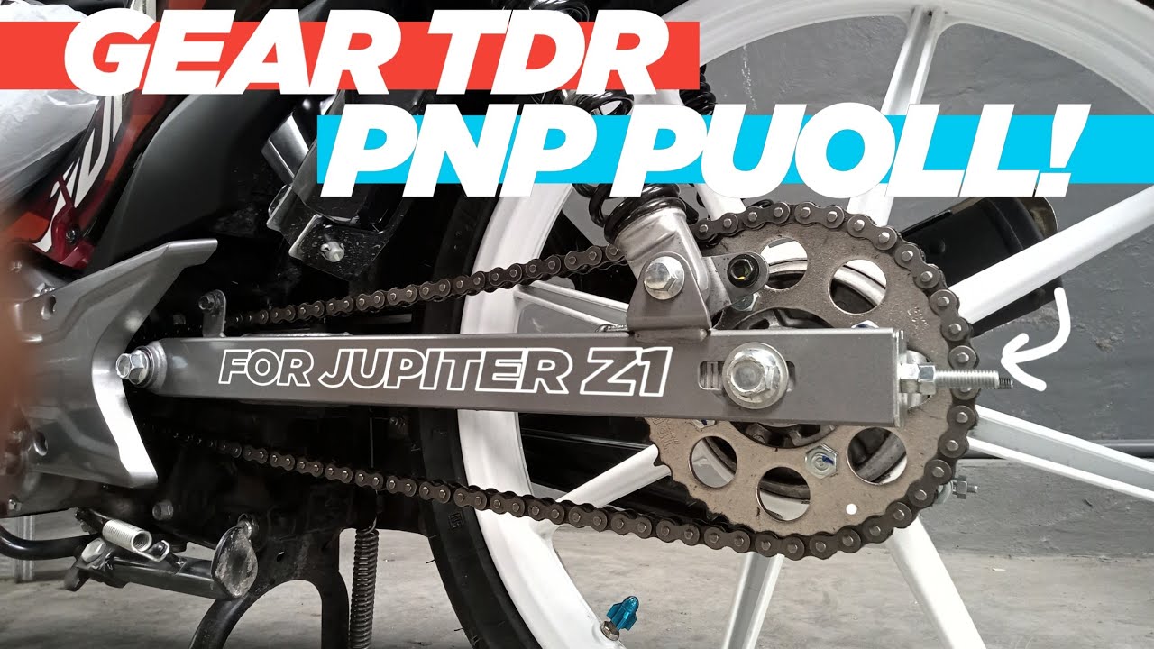 Cara Memasang Gear TDR buat Jupiter Z1 🔥 PNP Puoll ⚡ - YouTube
