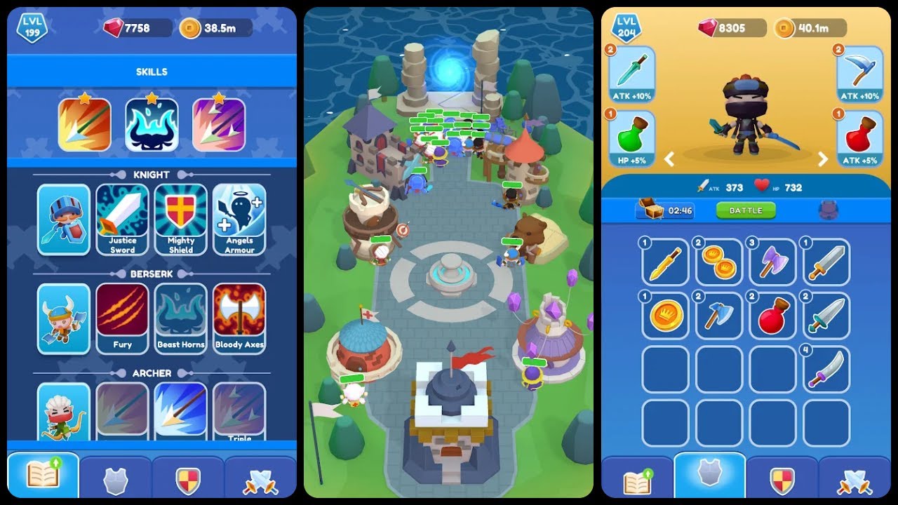 Portal Defense Game All Mobile Video Gameplay Apk - YouTube