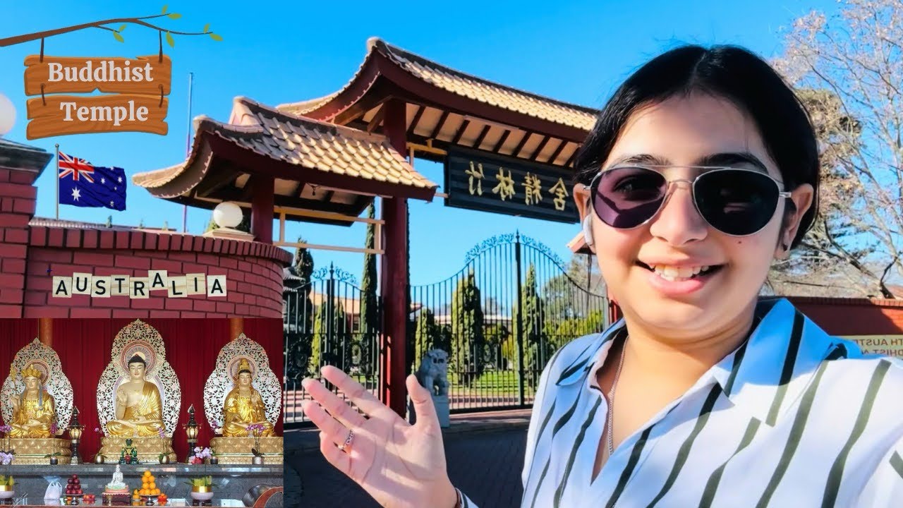 A Day in my life 🙋🏼‍♀️ | Visited Buddhist Temple in Adelaide🇦🇺 | Zhulin ...