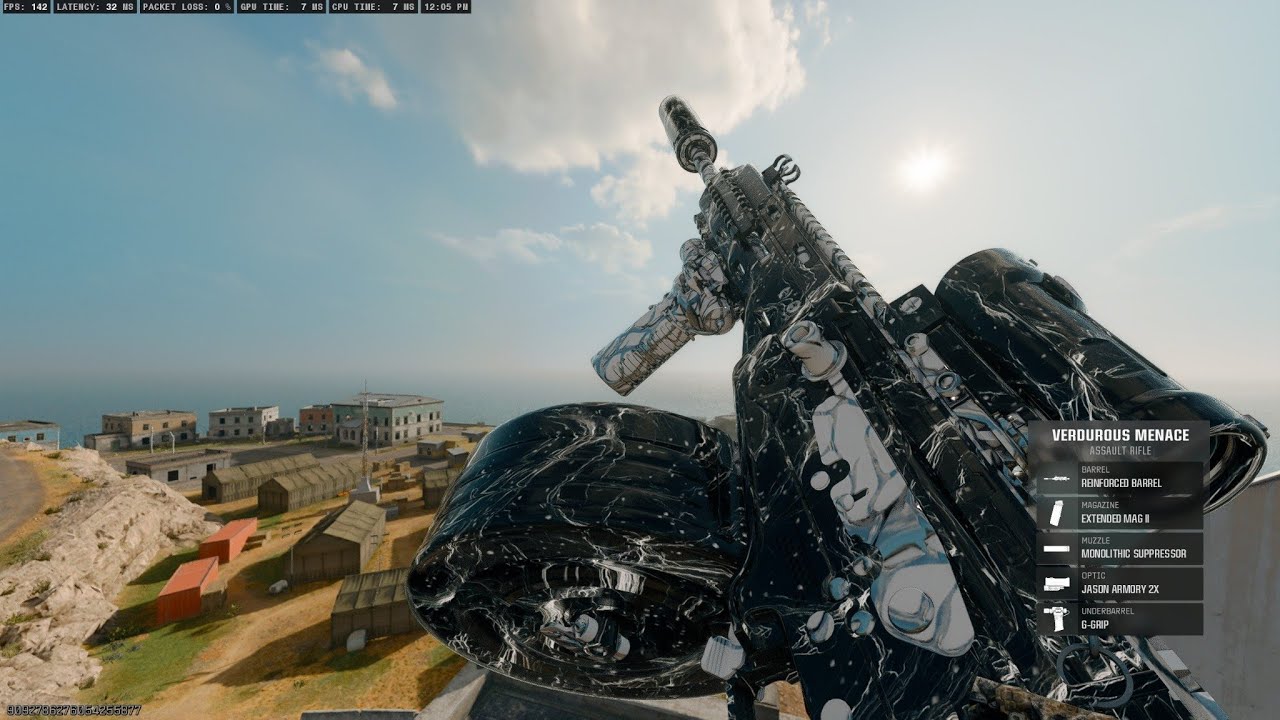 Call of Duty Warzone BO6 CR-56 AMAX Loadout - YouTube