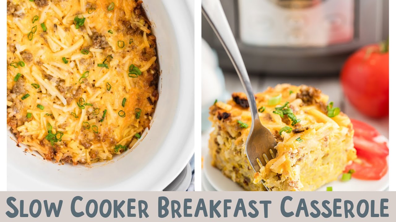 🌟 One-Pot Morning Magic: Slow Cooker Breakfast Casserole! 🍴 - YouTube