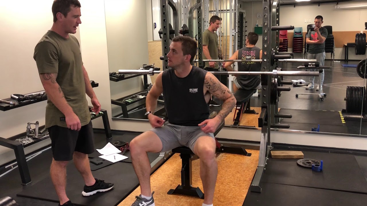 Matt Lind Maximal Strength Prediction Test - YouTube