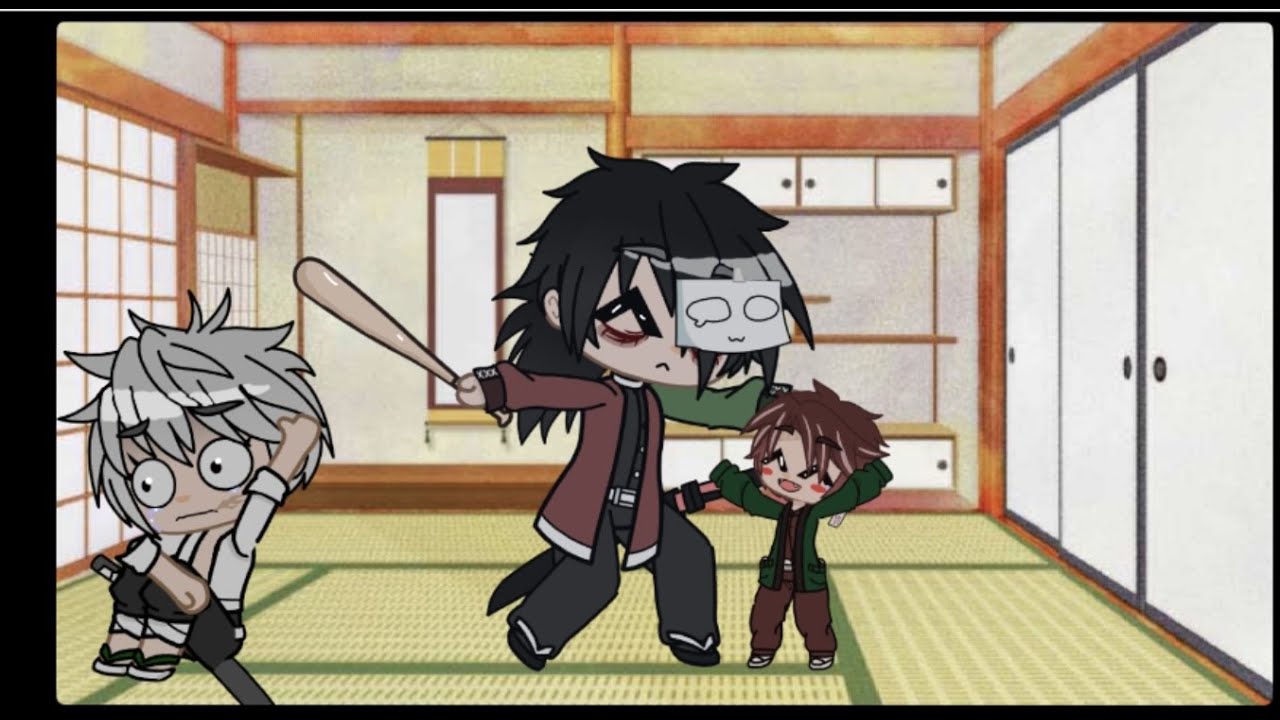 Tanjiro becomes a child for a day - YouTube