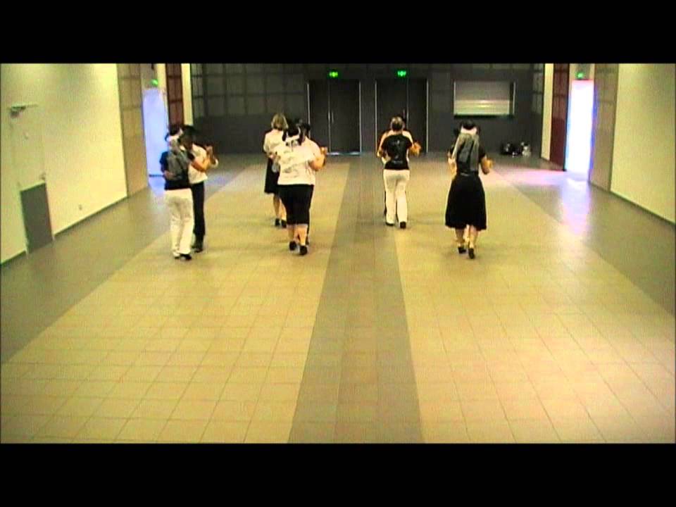 ladybird line dance - YouTube