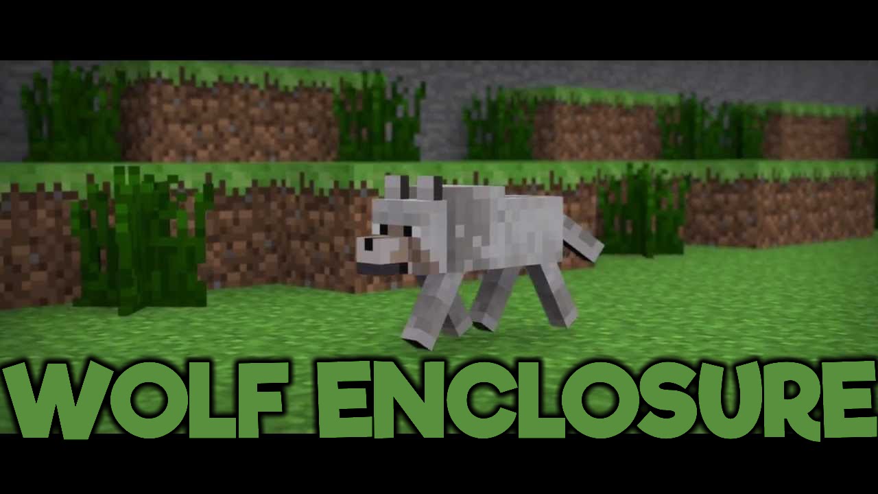 Let's Build: A Wolf Enclosure! - YouTube