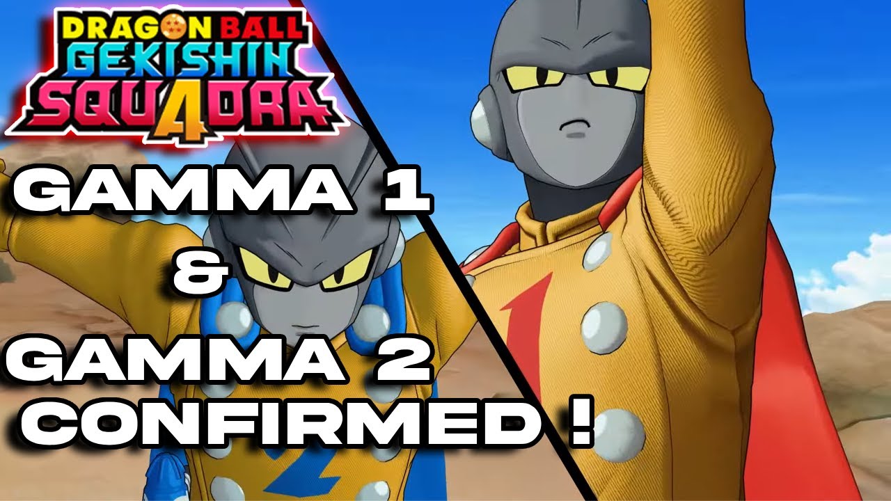 GAMMA 1 & GAMMA 2 REVEALED IN DRAGON BALL GEKISHIN SQUADRA!(THEY LOOK ...